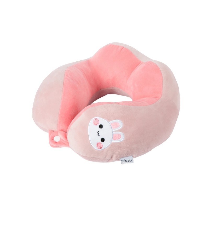 Perna calatorie pentru copii cu Model Brodat Iepure, Roz, Umplutura din ...