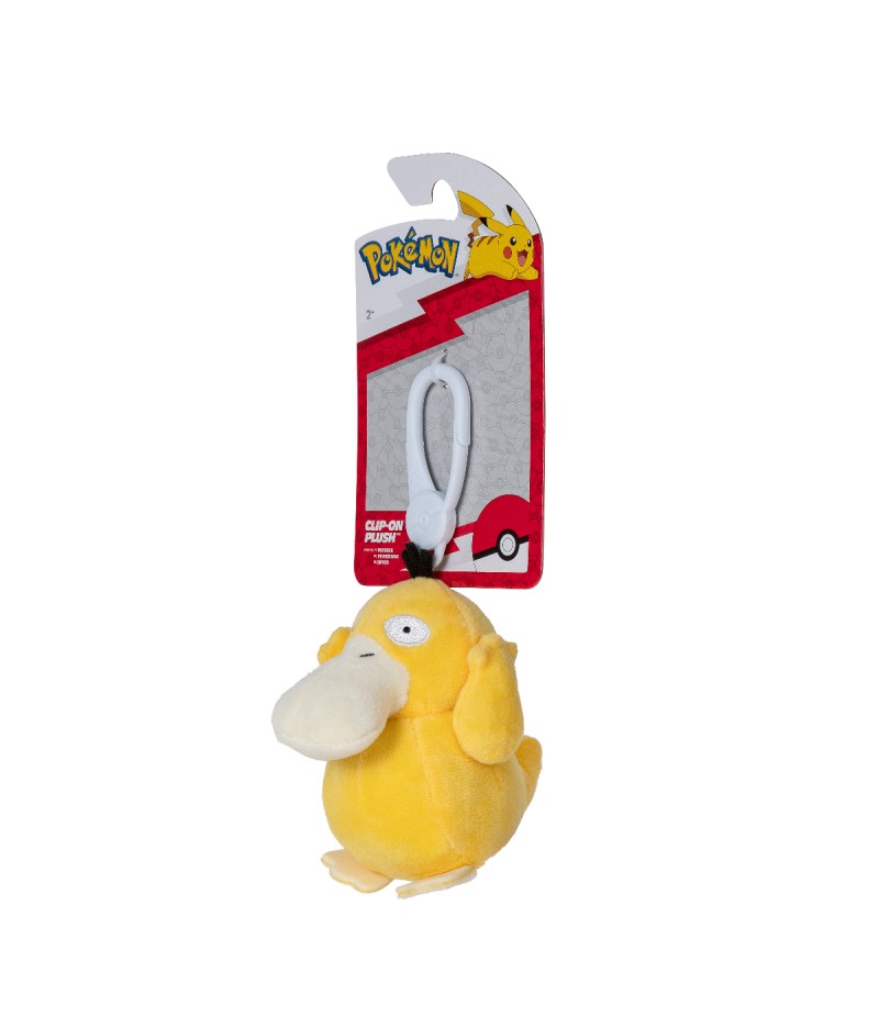 Pokemon - Jucarie de plus cu agatatoare, Psyduck, S9 - ding.ro